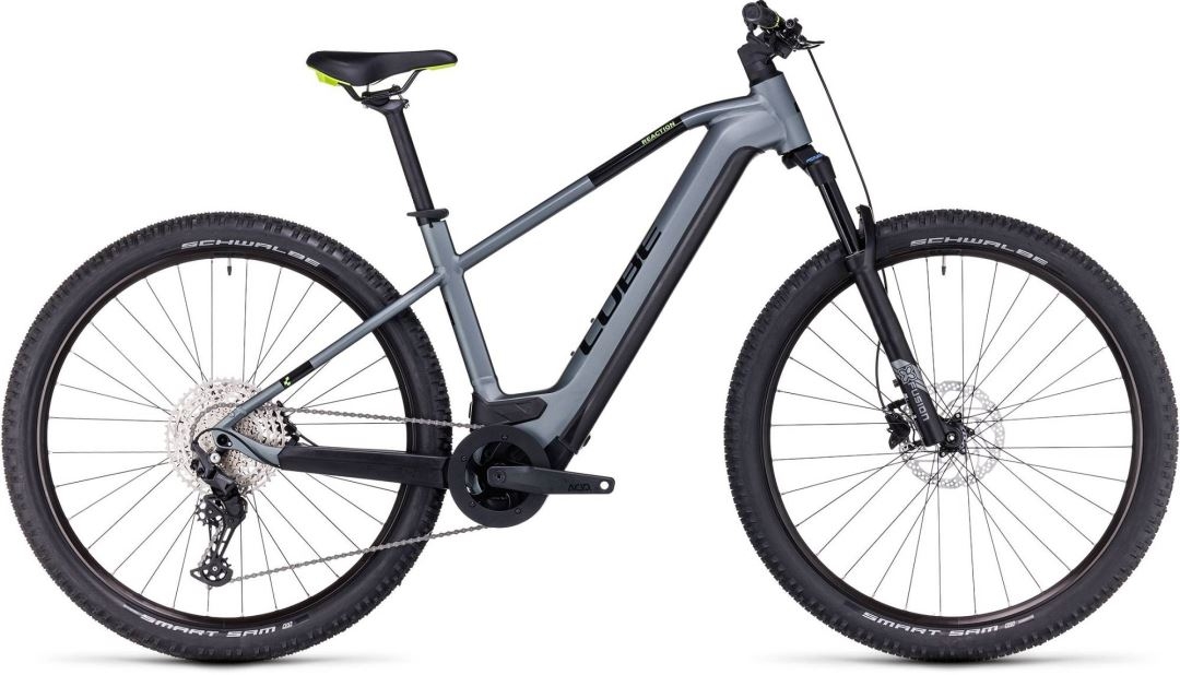 CUBE REACTION HYBRID PRO 750 GREY/GREEN 2023 L